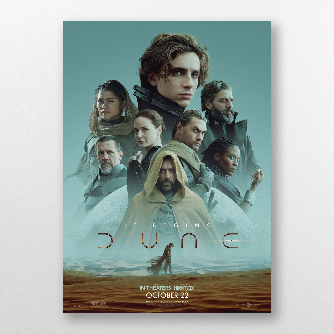 Интерьерный постер Дюна/ Постер в подарок/ Картина/ Постер/ Декор на стену/ Картина для интерьера 50х70 см