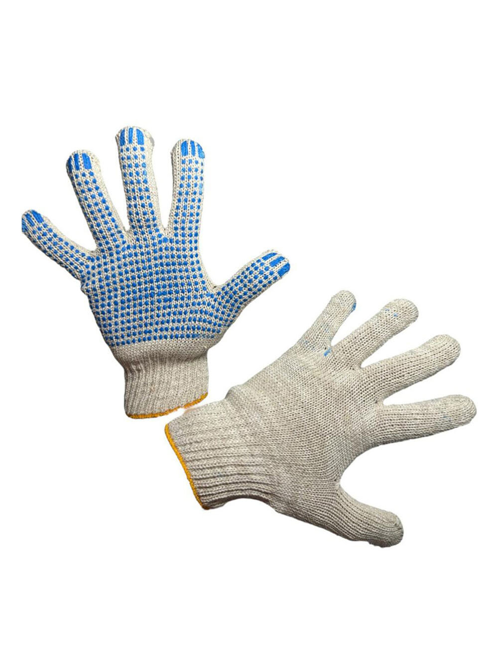 Перчатки х/б 7 нитей с ПВХ покрытием белые 10 (XL)