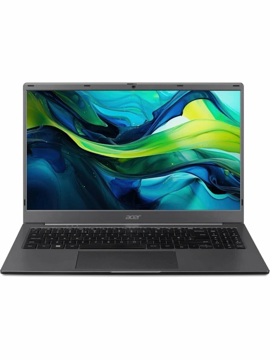 Ноутбук Acer 15.6" Aspire Lite AL15-31P-C1CS Cel N4500/8Gb/SSD256Gb/noOS/серый