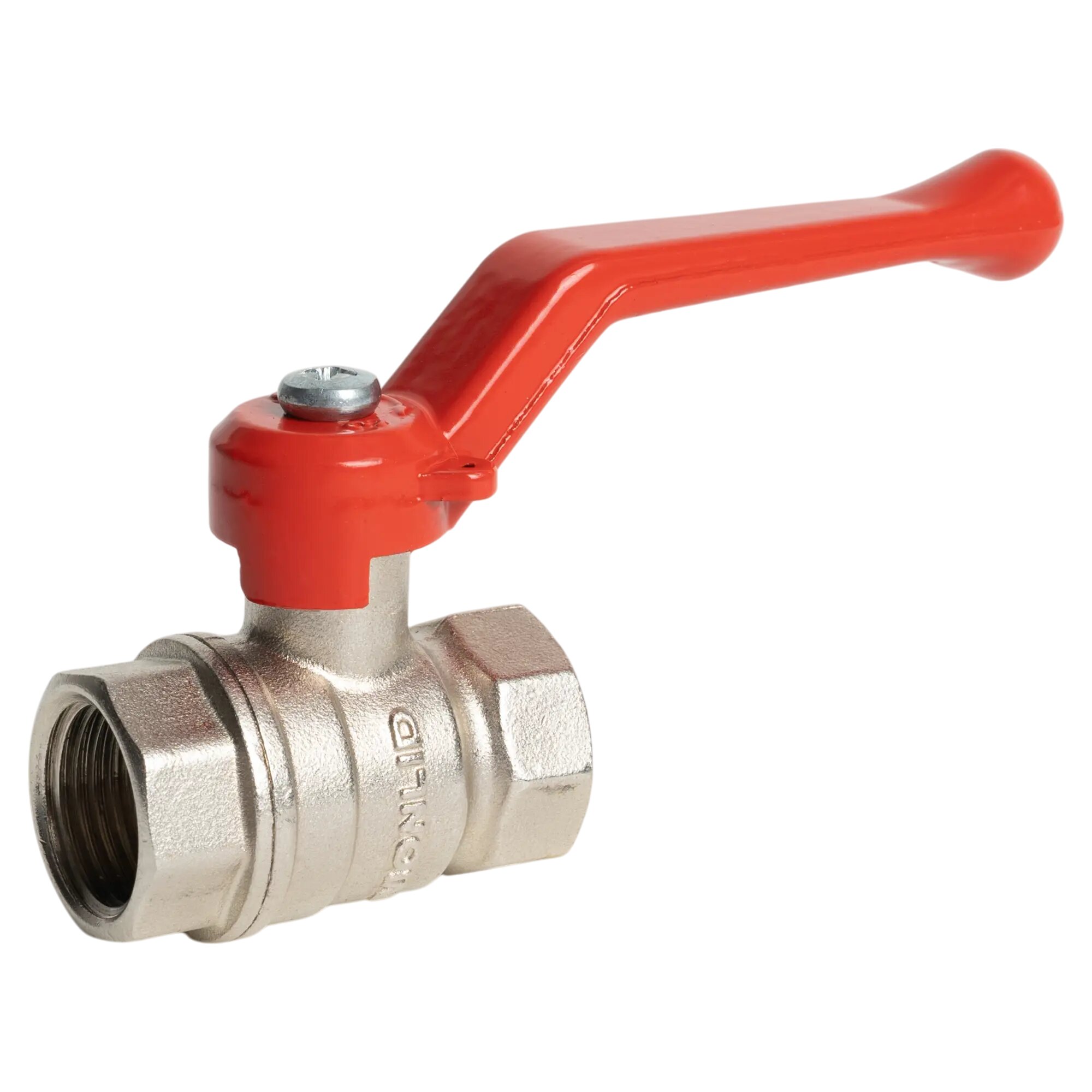 Кран шаровый прямой MONLID DN13 PN40 1/2" ВР латунь, ручка рычаг для водопроводной системы