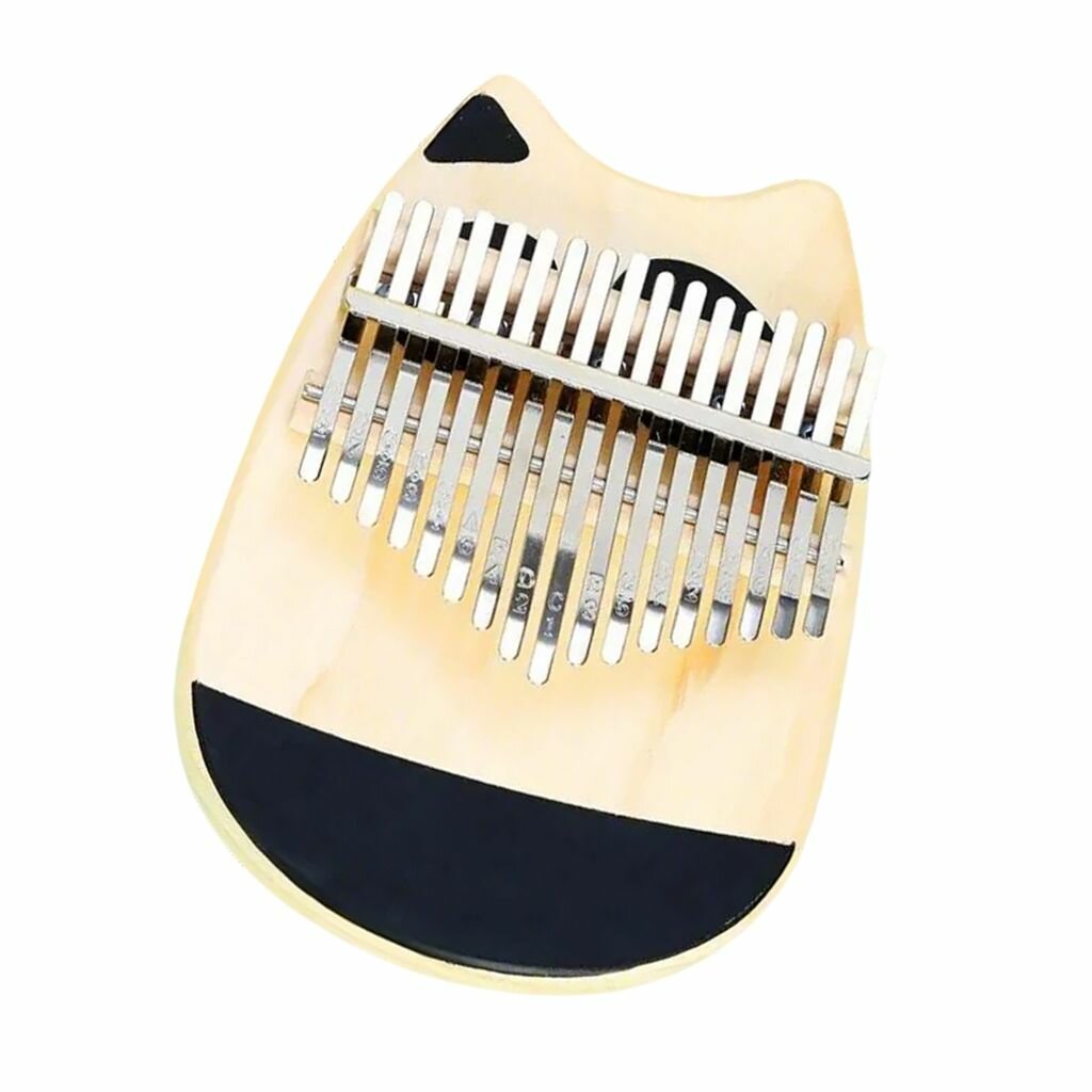 17-клавишное пианино для большого пальца для любителей музыки, Деревянная Калимба для детей и взрослых
