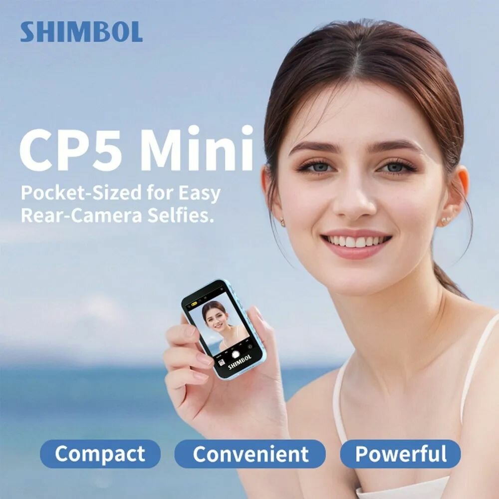 Беспроводной селфи монитор 2.2 Shimbol CP5 mini для смартфона чёрный