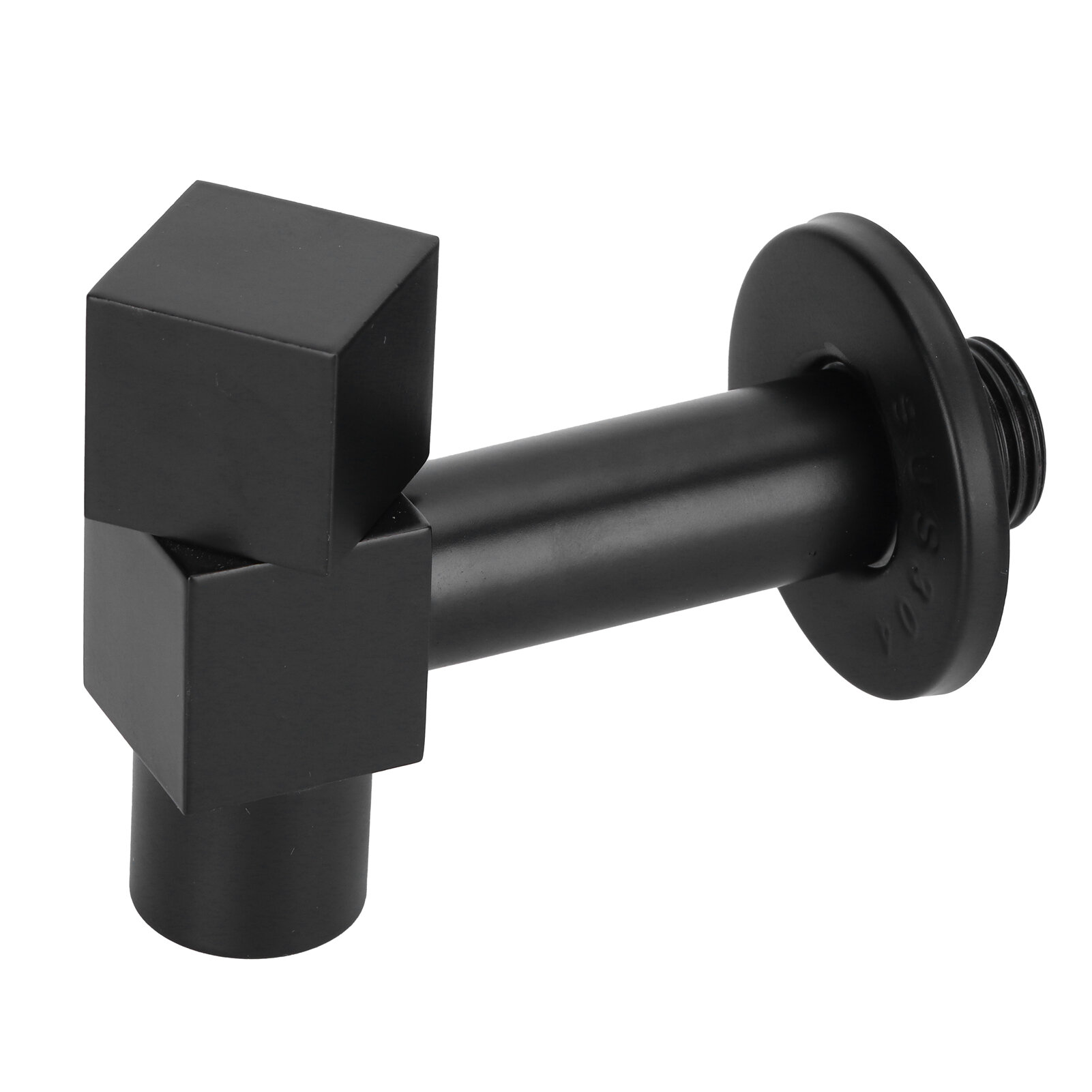 G1/2 черный смеситель для раковины, балконный одиночный смеситель для холодной воды, гравитационное литье, аксессуары для оборудования