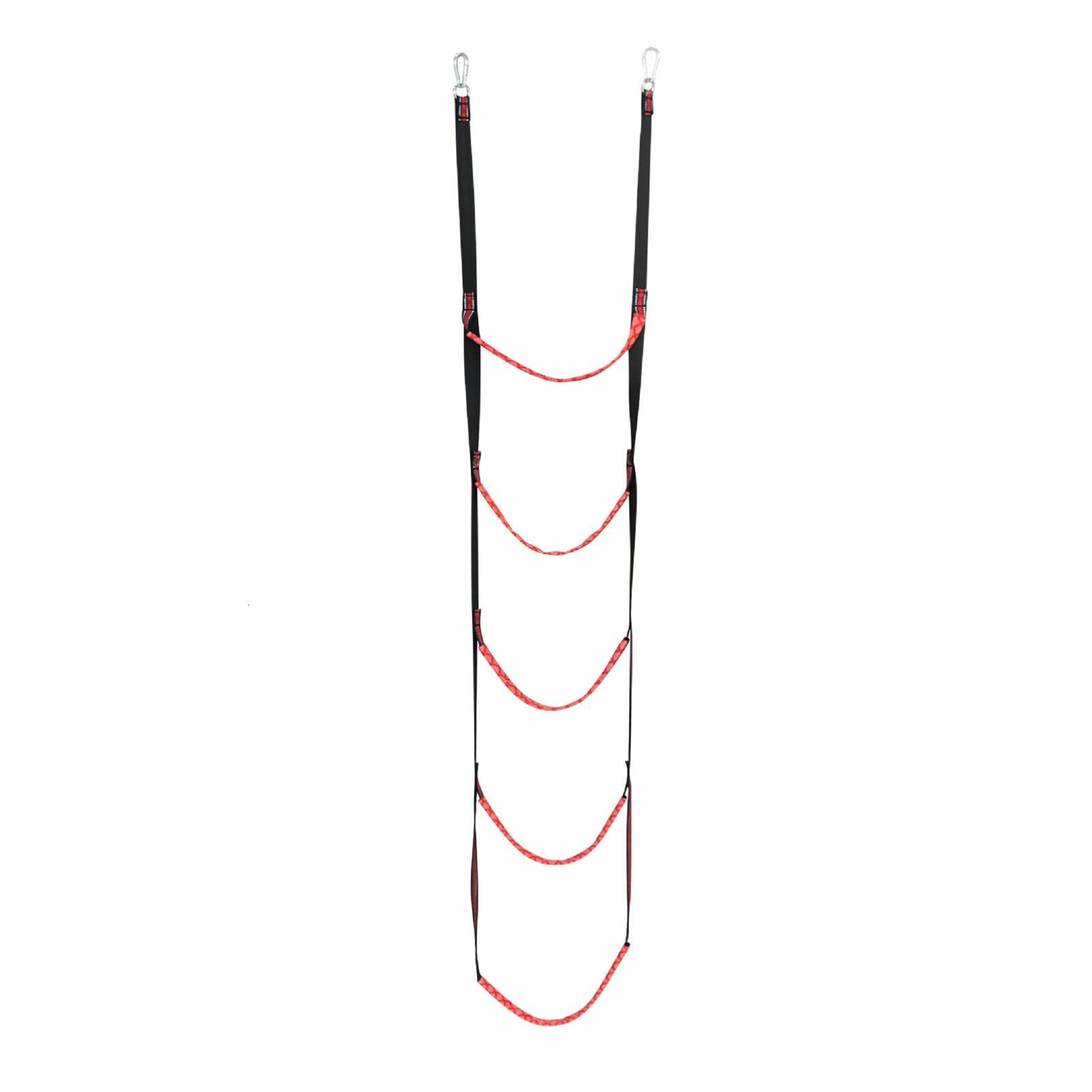 Временная трап-лестница для лодок и судов (3/4/5 ступеней), красный - 5 Лестница