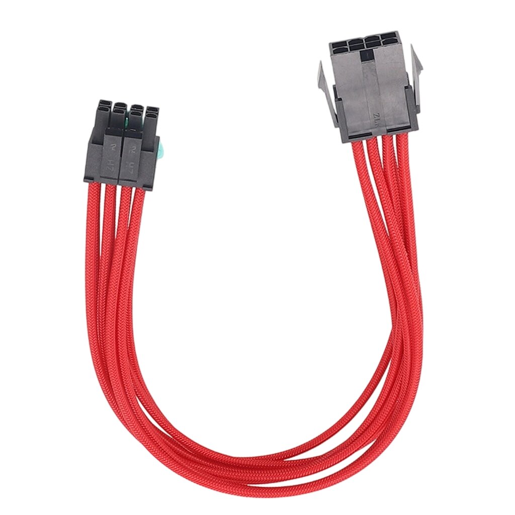 Удлинительный Кабель с 8-Контактными Разъемами процессора 30 см, Удлинительная Линия Питания Видеокарты С Высокой Проводимостью