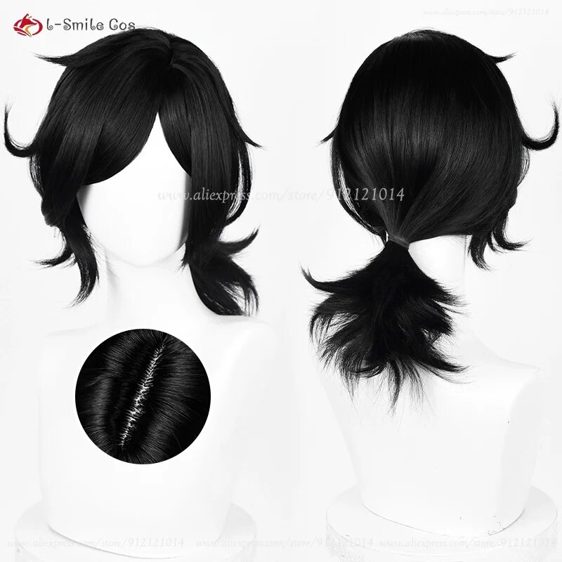 Andy Leyley Cosplay Wig Черный Wig A Only