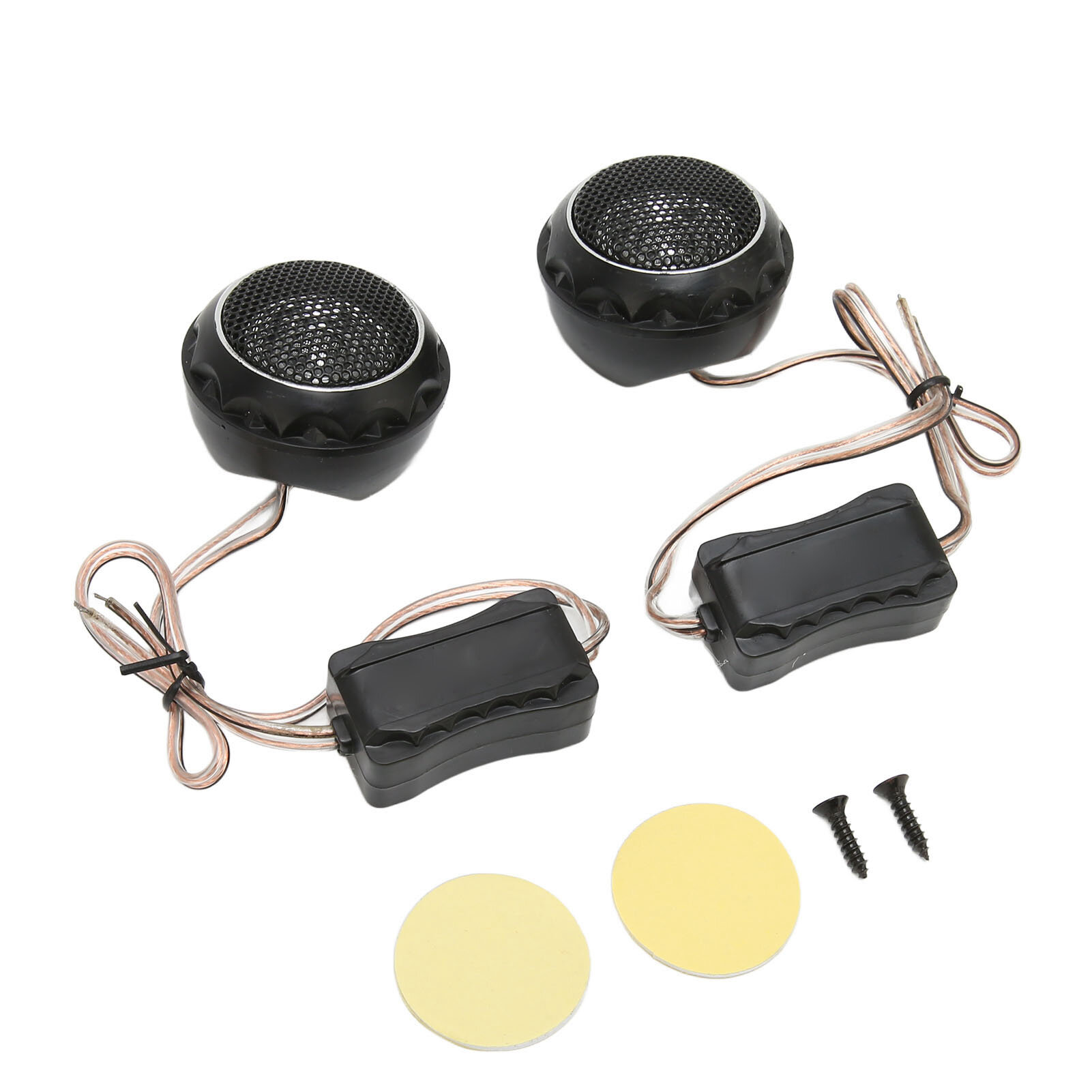 2 шт. Купольный твитер 140 Вт, металлический железный громкоговоритель, универсальный для автомобильных аудиосистем