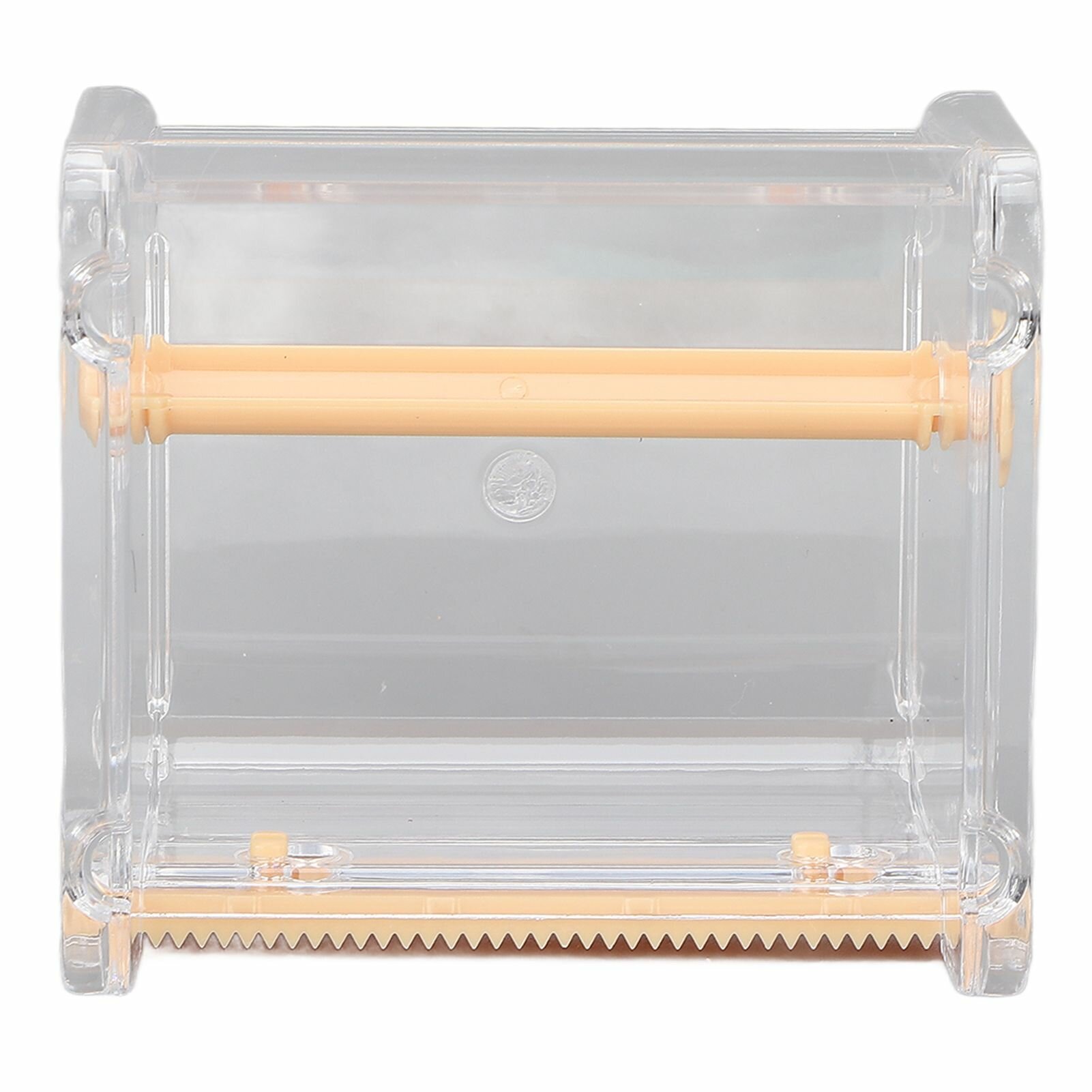 Прозрачный диспенсер для резки малярной ленты с видимым держателем рулона для домашнего офиса, школы, прочный, простой в эксплуатации