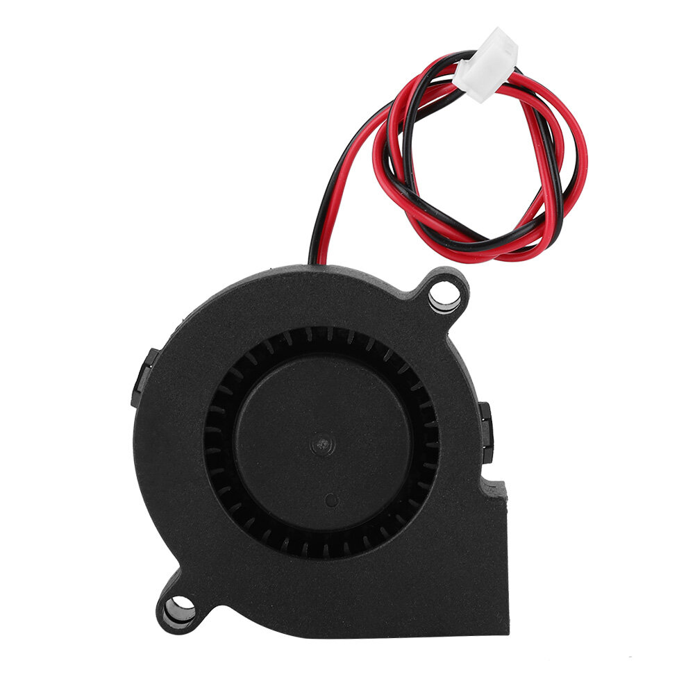 Вентилятор охлаждения Turbo Cooling Fan Turbo Fan 5015 5 В для 3D-принтеров, высокоскоростной вентилятор с прочной конструкцией из антипластика PBT