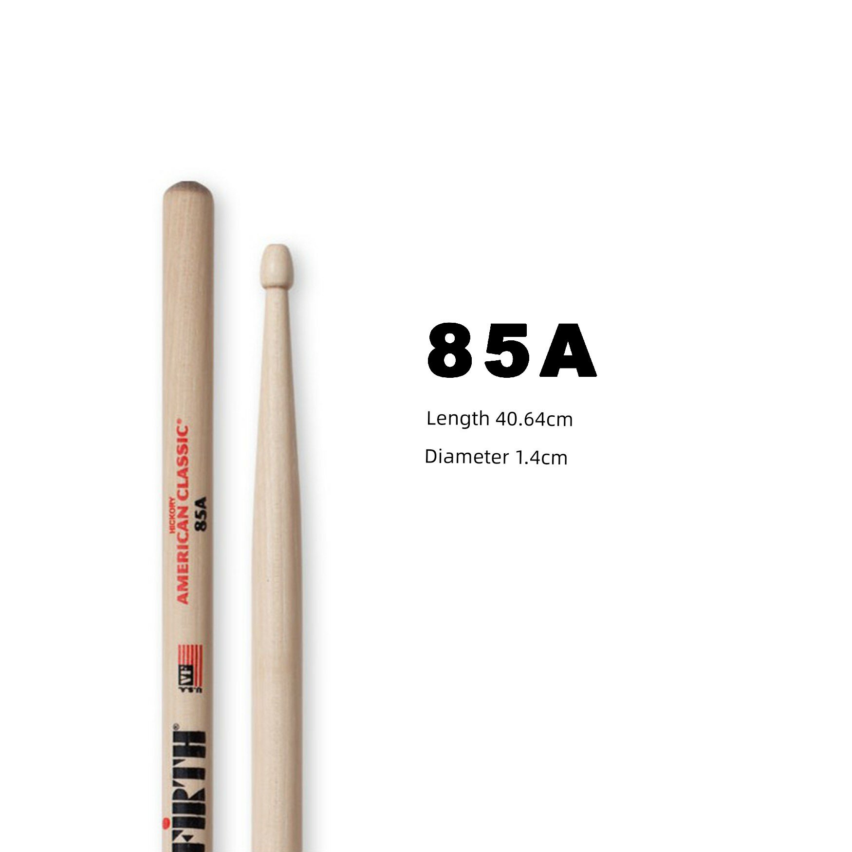 Вик Фирт Классические 85А Барабанные Палочки, Высокая Производительность, Пара
