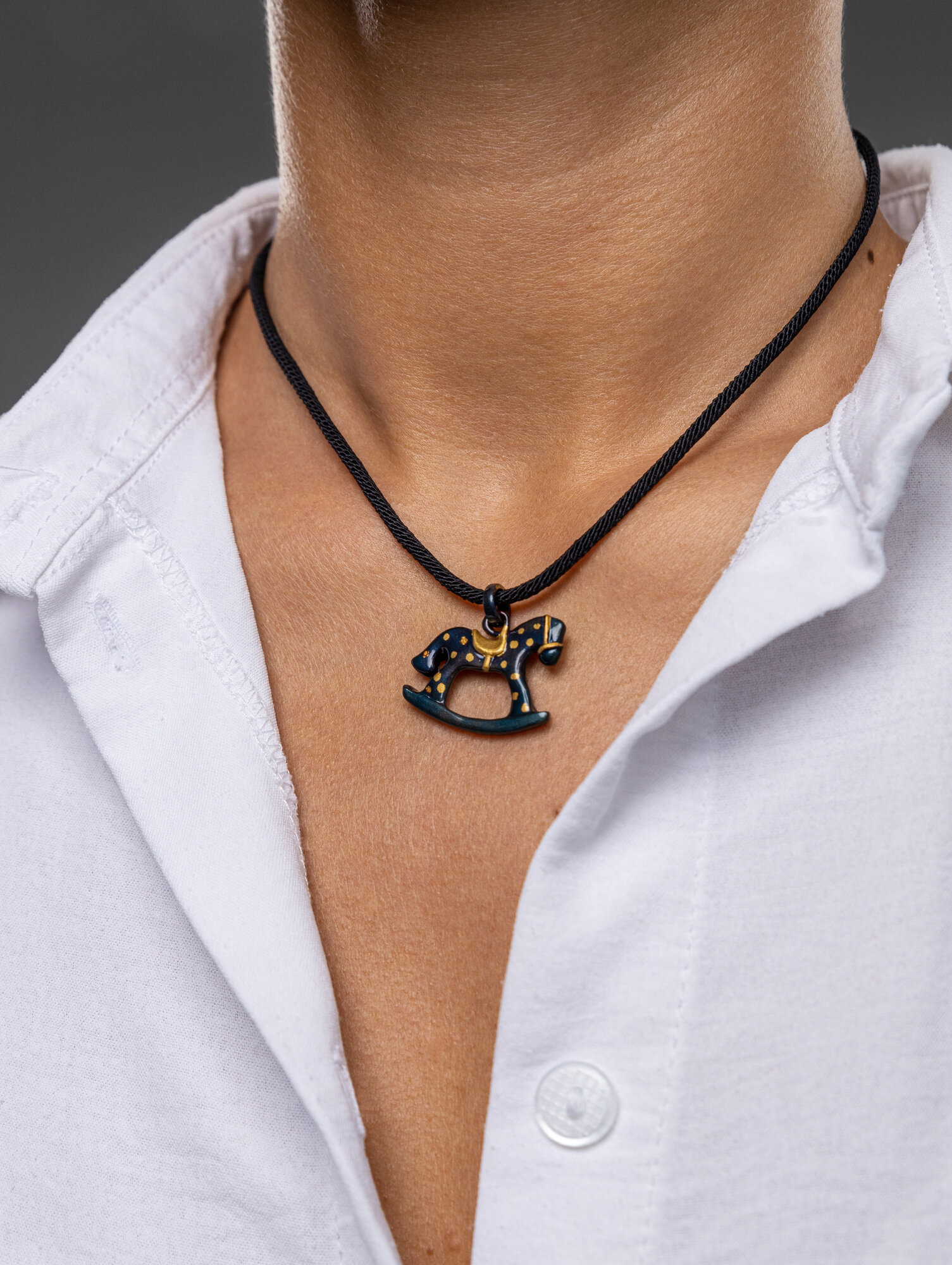 Подвеска, серебро, 925 проба, золочение