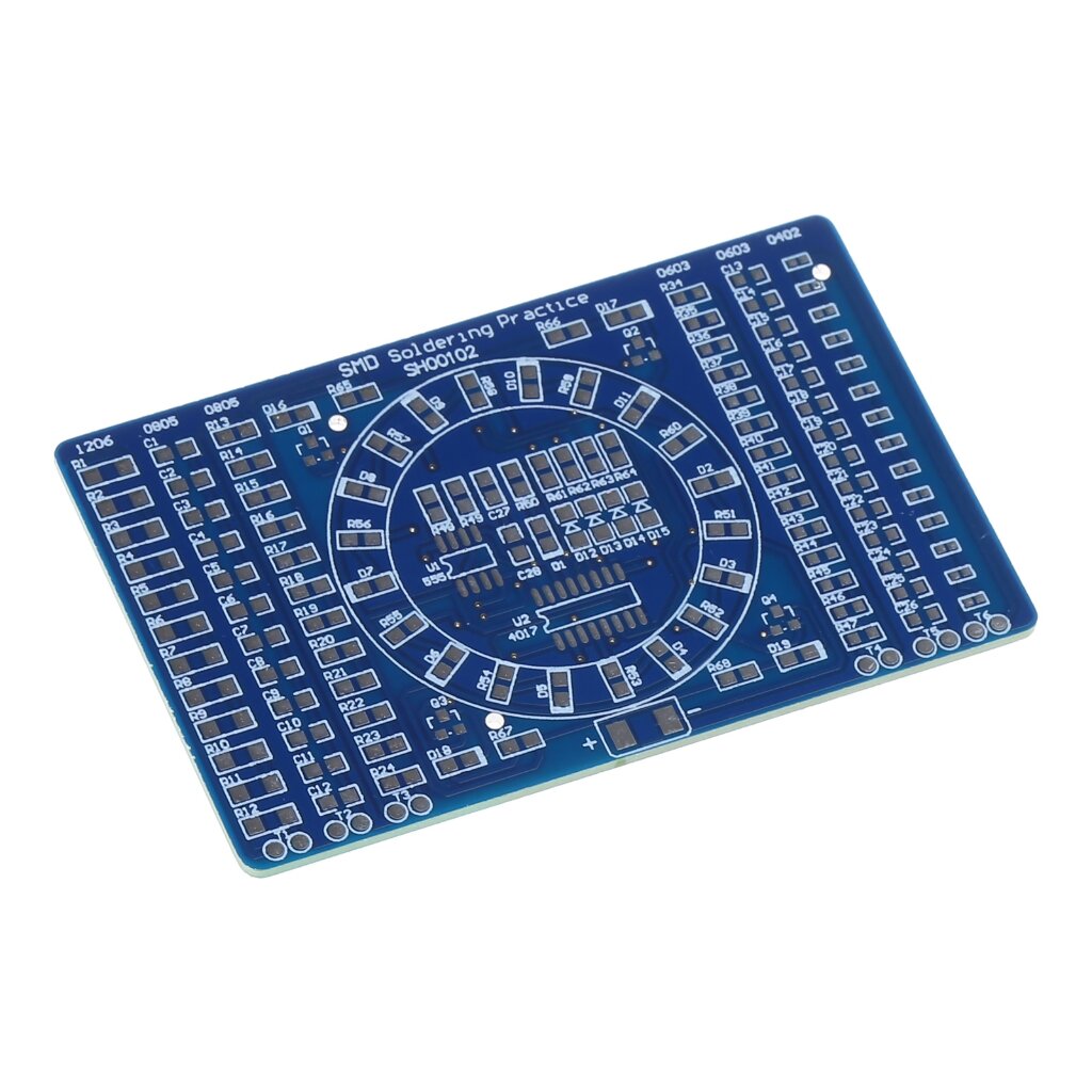 DIY вращающиеся светодиодные компоненты, паяльная плата, комплект ходовых огней SMD