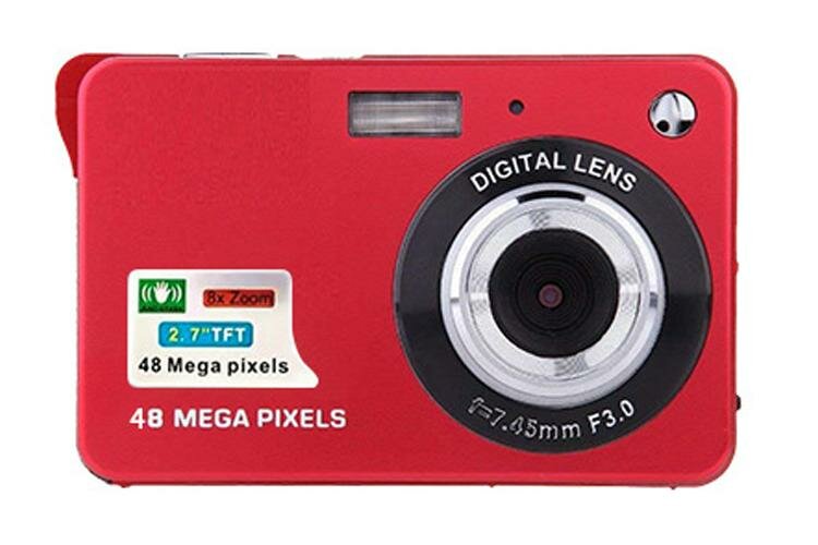 Цифровой фотоаппарат HEY CAT'S DIARY, красный, 5826779