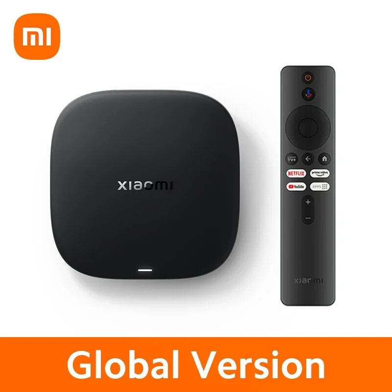 Xiaomi TV Box S 3-го поколения 4K Google TV 2/32 ГБ Европейская вилка (EU Plug)