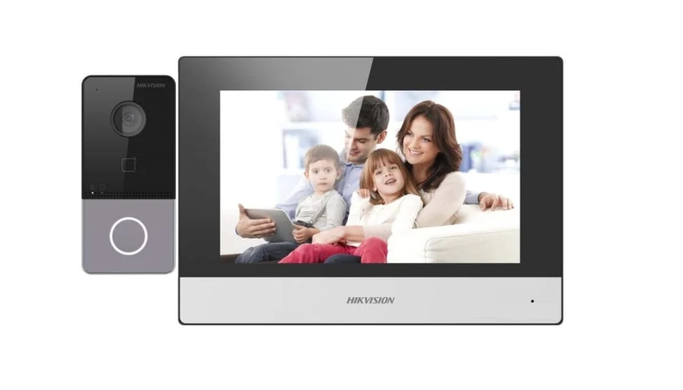 Видеодомофон Hikvision DS-KIS603-P(C)