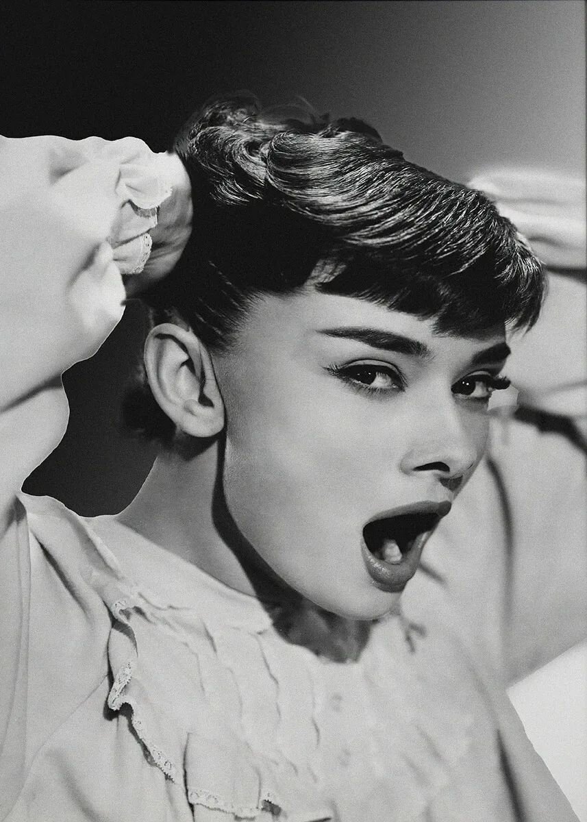 Набор для самостоятельной вышивки алмазами 5D Черно-белый ретро-портрет знаменитости - круглая алмазная мозаика размером 40x50 см для украшения стен дома,40X50CM, белый