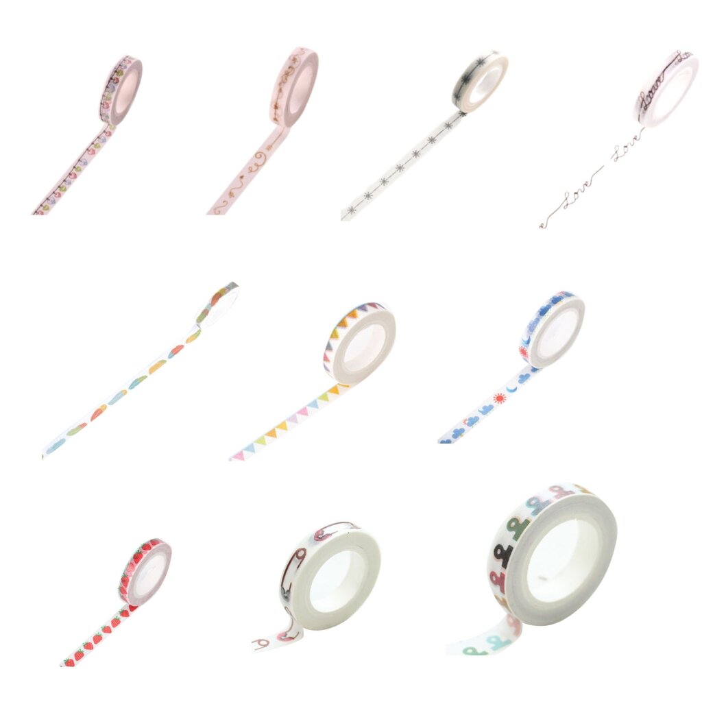 Многоцелевой полиэстер с тонкими разрезными линиями для ведения журналов, скрапбукинга и организации офиса 10 упаковок