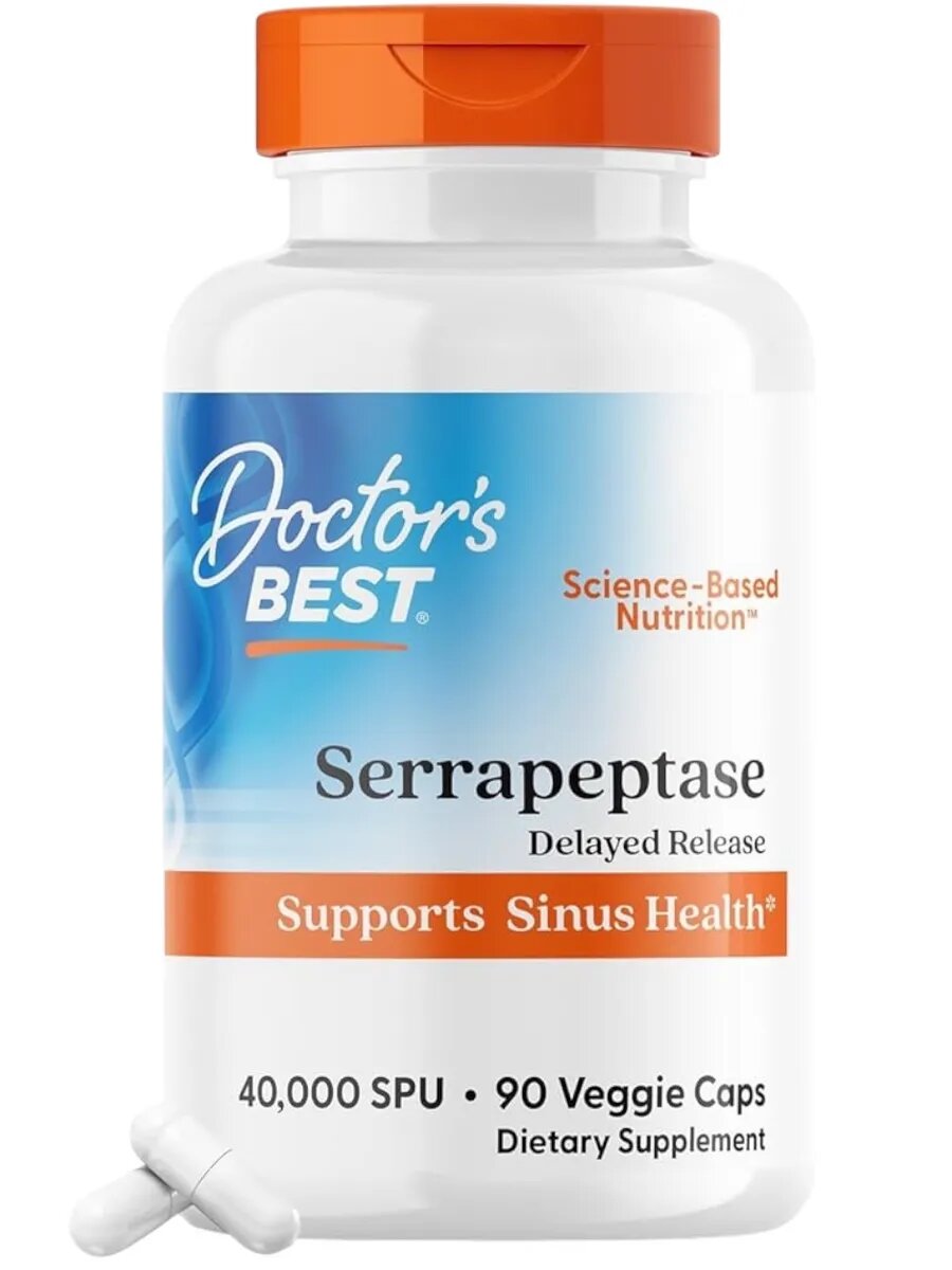 Serrapeptase 40.000 spu серрапептаза