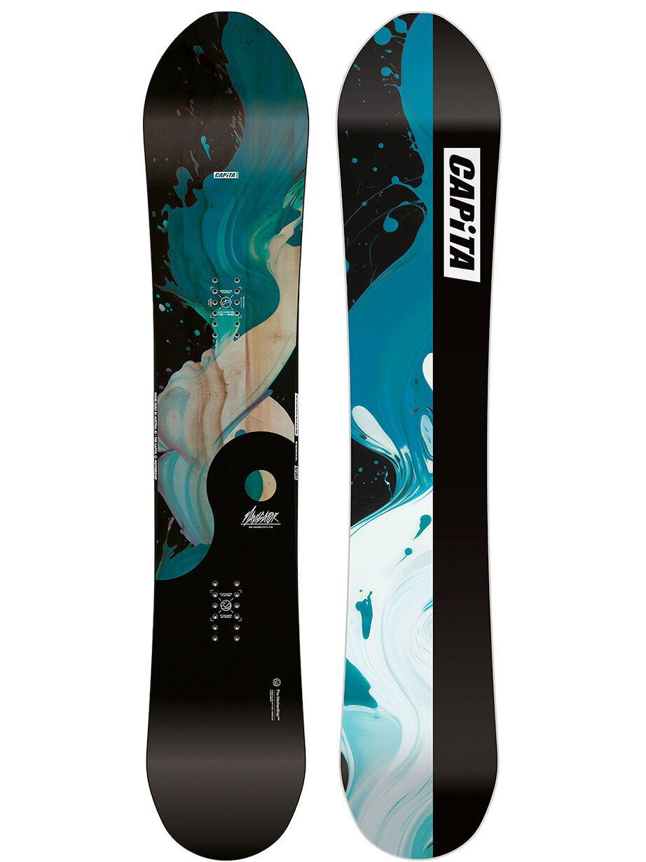 Сноуборд мужской CAPITA THE NAVIGATOR синий-зеленый-черный, 158 см