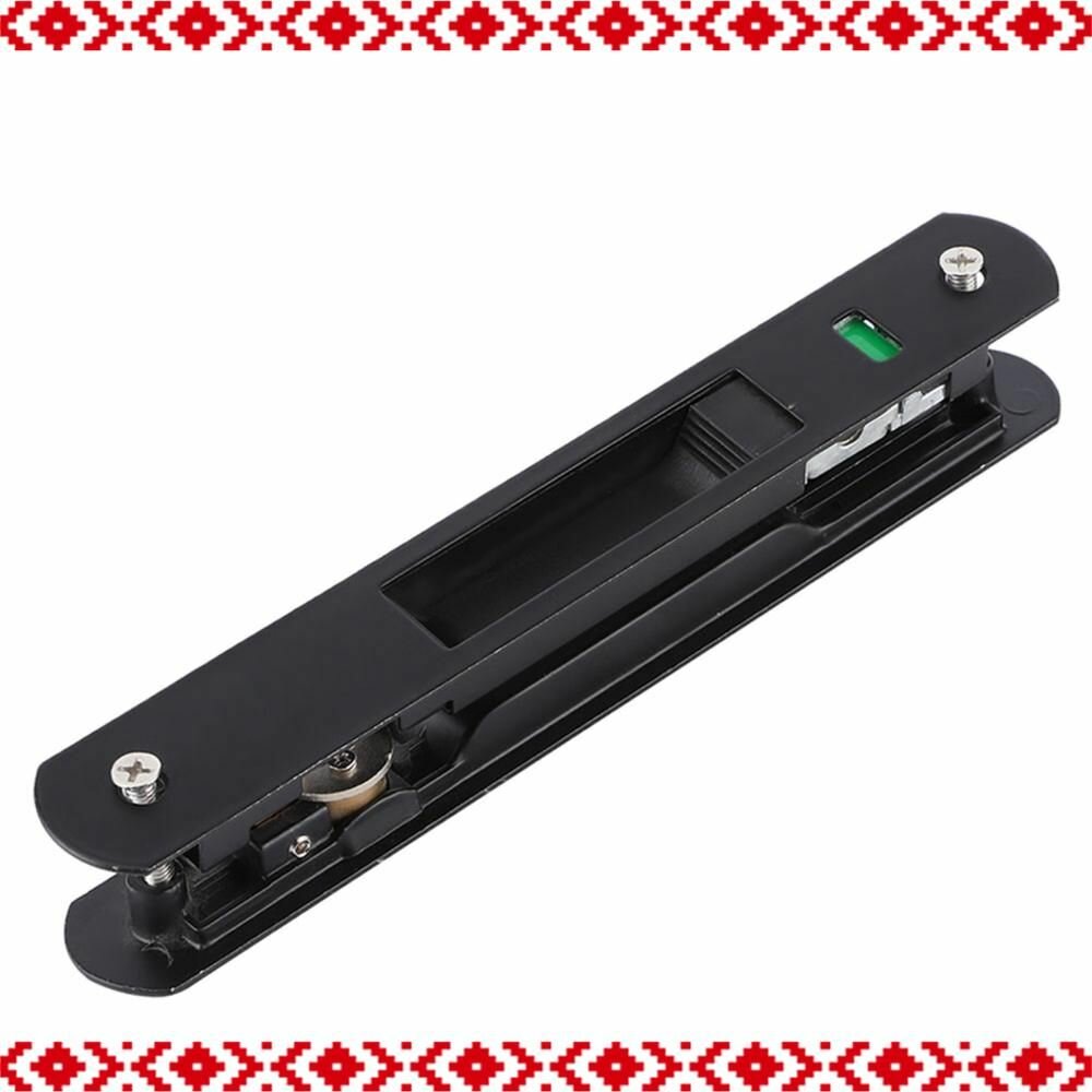 Современный замок для раздвижных дверей, легкий в установке, двухсторонний замковый механизм