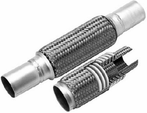 Гофра глушителя TIXONA 45100 Universal 45х100 мм Steel AISI 304 With inner braid