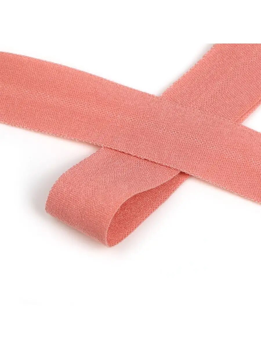 Резинка бельевая окантовочная 15 мм с перегибом, 50 м