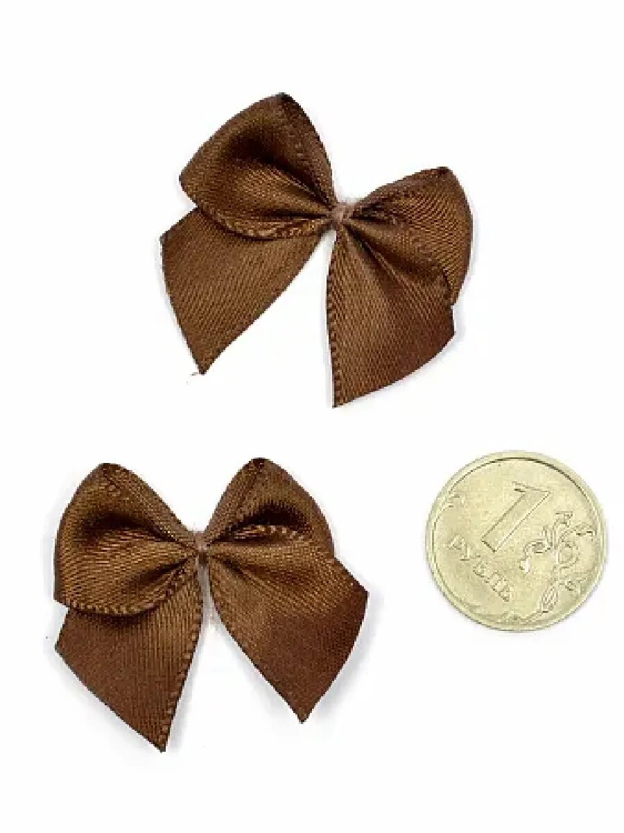 Бантики для рукоделия пришивные 1,5 см 100 шт