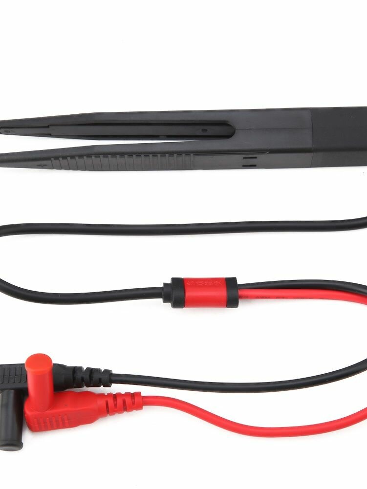 Красный позолоченный измеритель емкости SMD-чипа SMT с тестовым зажимом для пера LCR test pen