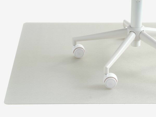 Коврик под офисное кресло Jysk GULDAGER цвет серый 90x119 см.