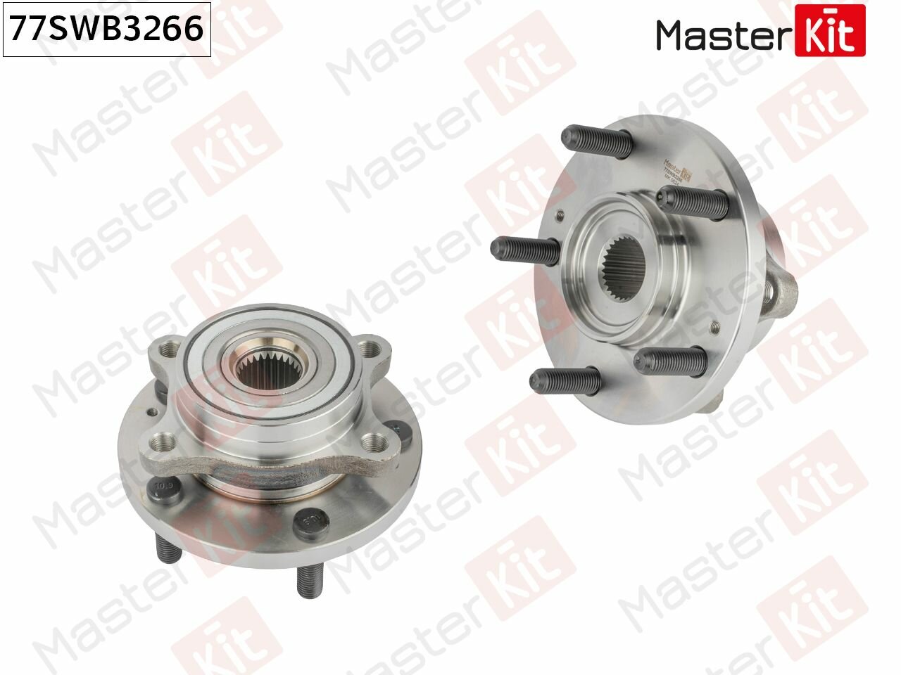 Ступица в сборе с подшипником передний. Hyundai i30 FD GD/Kia CEED JD ED 2007 - MasterKit 77SWB3266