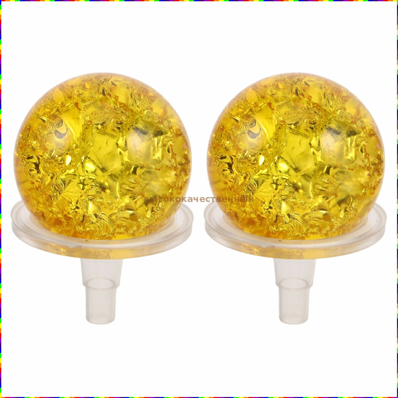 Стеклянные шарики для декора аквариума и сада стильное украшение интерьера и приусадебного участка