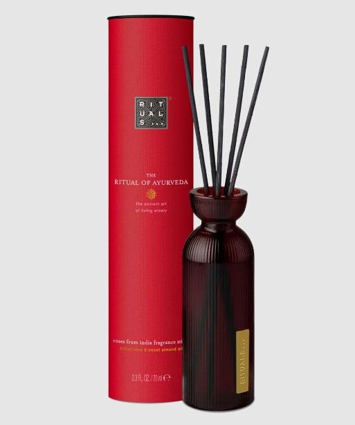 RITUALS. Диффузор ароматический для дома The Rituals of Ayurveda с ароматом розы и миндаля. 70мл