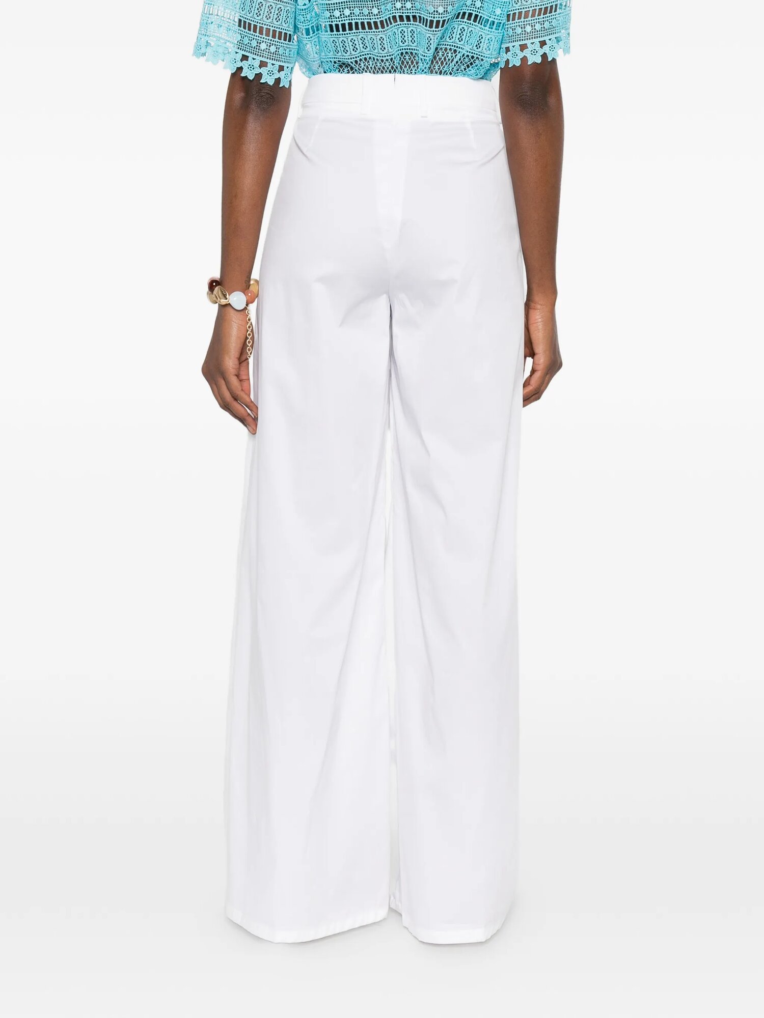 Брюки Berwich Wide-leg trousers, размер 40, white — фото 1