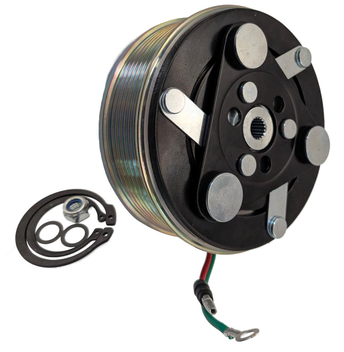 Муфта компрессора кондиционера Honda CR-V 4 2.4 (2012-2018); 38900R5AA02