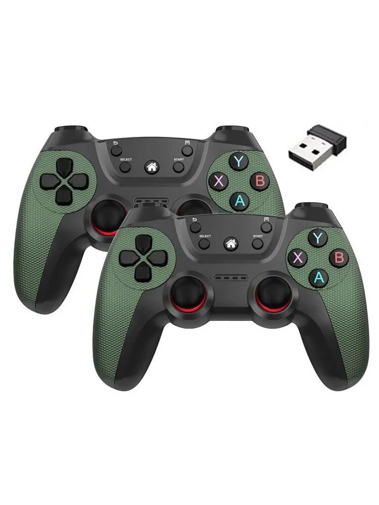 Два беспроводных геймпада, 2.4g для игр вдвоем