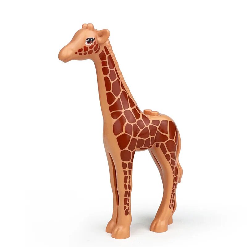 MOC животные зоопарк набор блоков пластик 1PCS