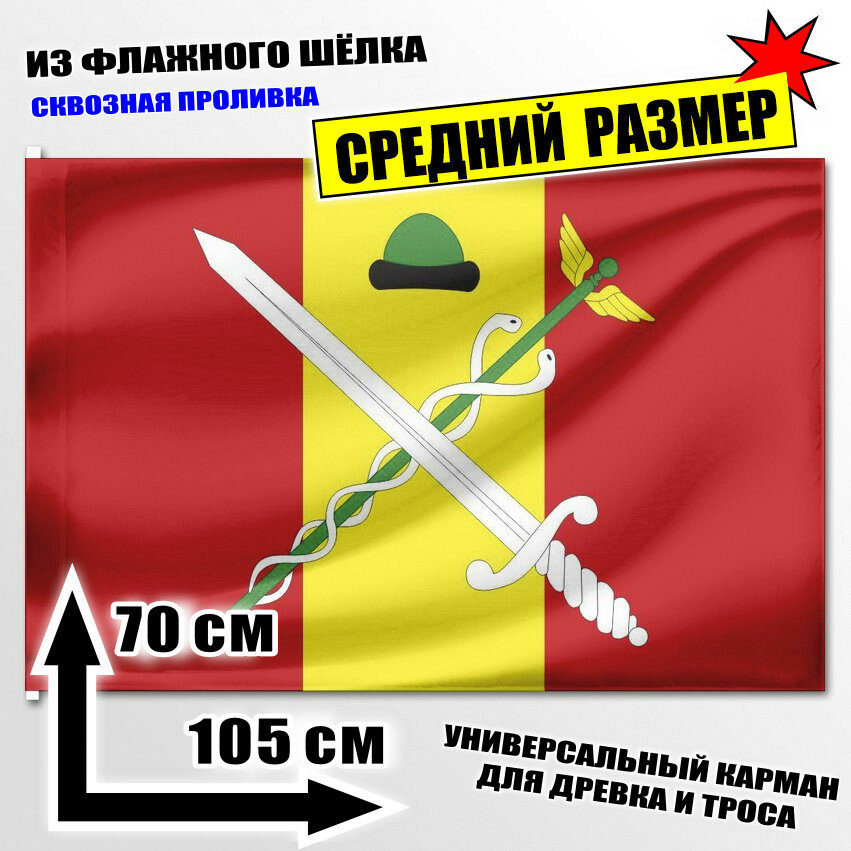 Флаг средний Рязанского района 105x70 см