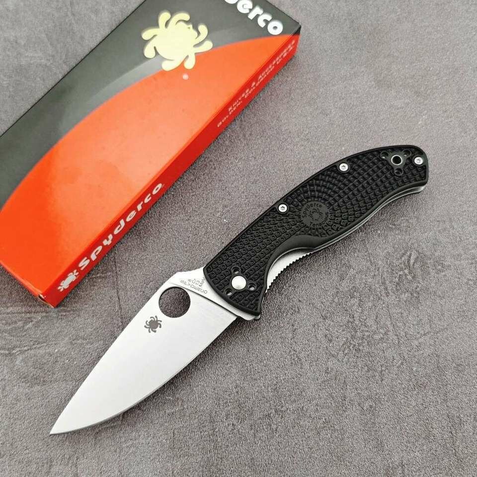 Spyderco C122 складной нож 8Cr13Mov сталь нейлон