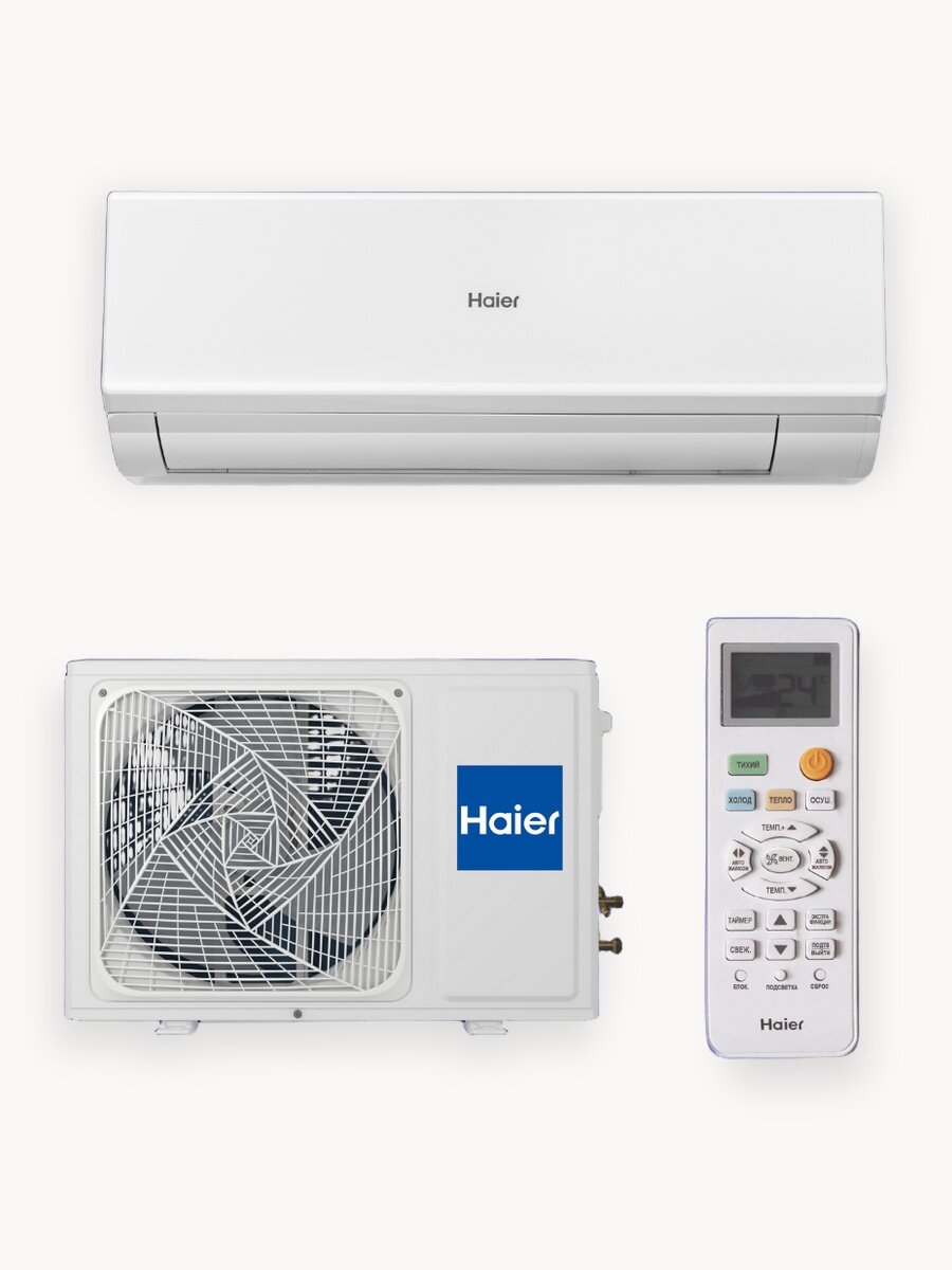 Инверторная сплит-система Haier Quantum Inverter AS25HQJ1HRA-W / 1U25HQJ1FRA на 25 м²