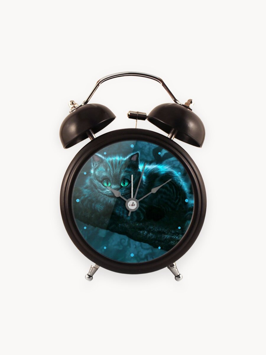 Оригинальный Будильник чеширский кот