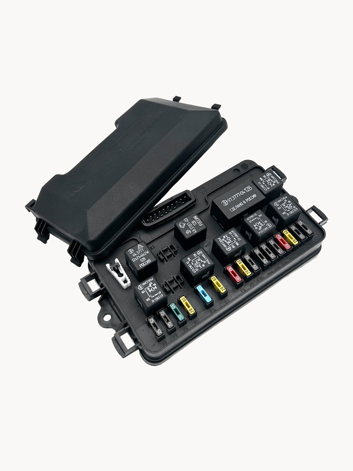 Блок реле и предохранителей монтажный для а/м ВАЗ 2114, 2115 - Точмаш арт. 2114.3722-08