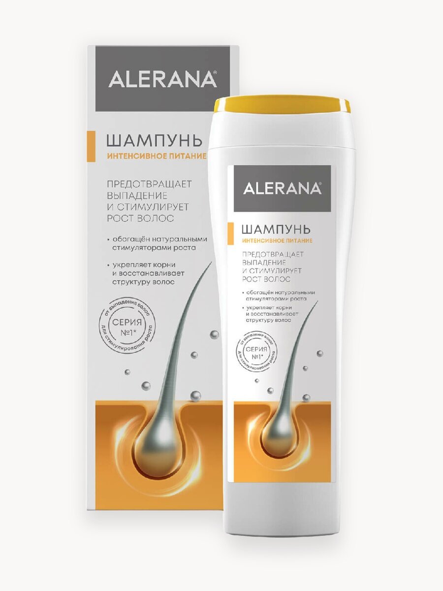 Шампунь Интенсивное питание, 250 мл, Alerana