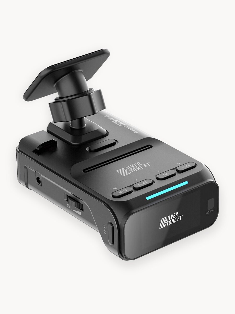 Радар-детектор SilverStone F1 Doppler PRO радар с Wi-Fi автомобильный лазерный, GPS-модуль, сигнатурный, усилитель LNA