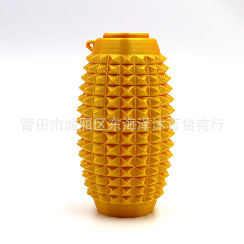 Трансграничный 3D-печатный брелок-антистресс Spiky Grippie Stim, портативный массажер для пальцев.