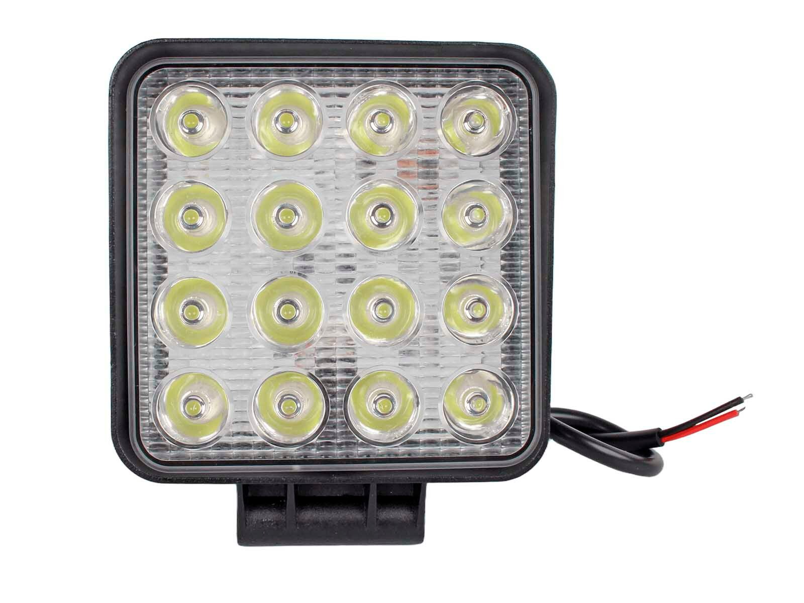 Фара рабочего света 12-24V 48Вт диодная MEGAPOWER