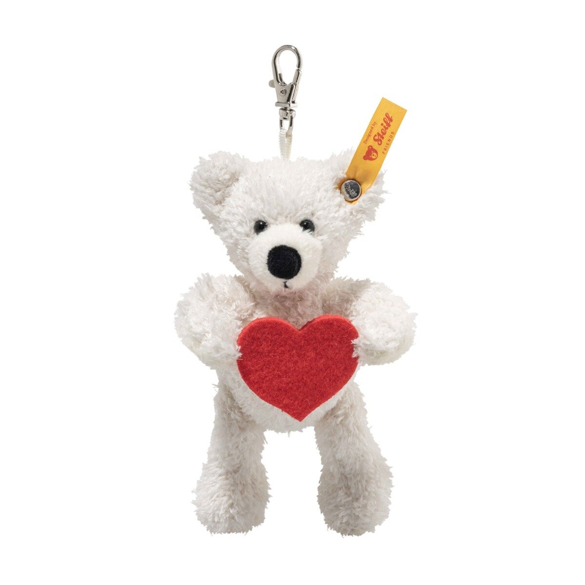 Мягкая игрушка Steiff Pendant Lotte Teddy bear – Love (Штайф брелок мишка Тедди Лотте - Любовь, 12 см)