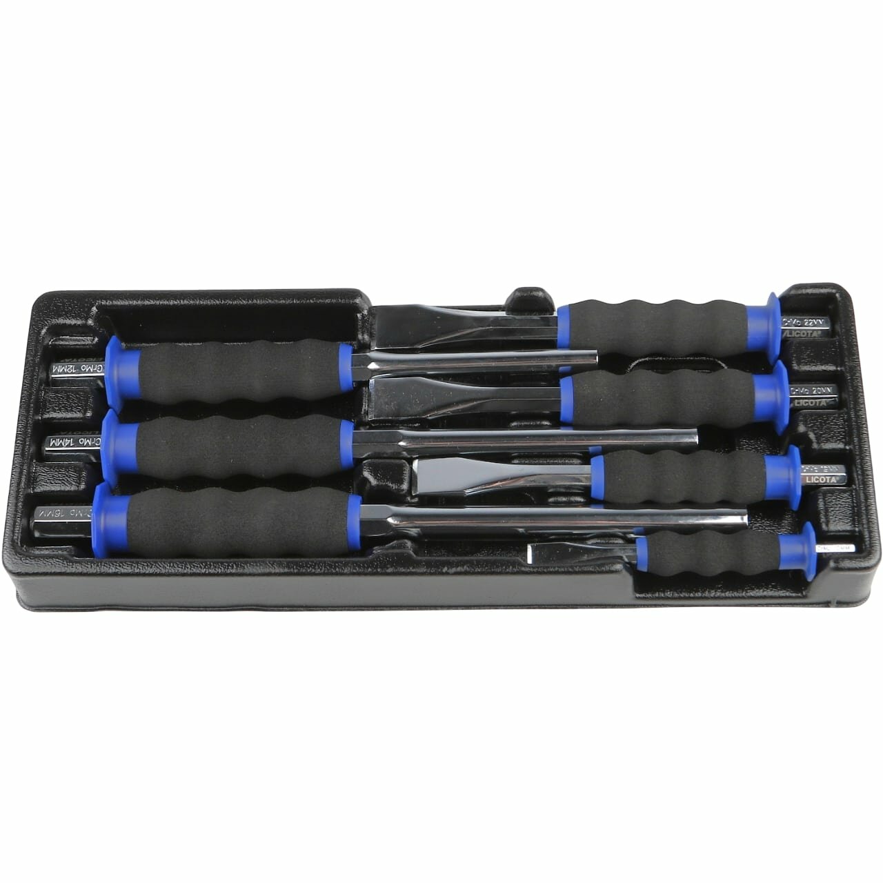 Licota ACK-384020 Набор зубил и выколоток 7 пр. в ложементе