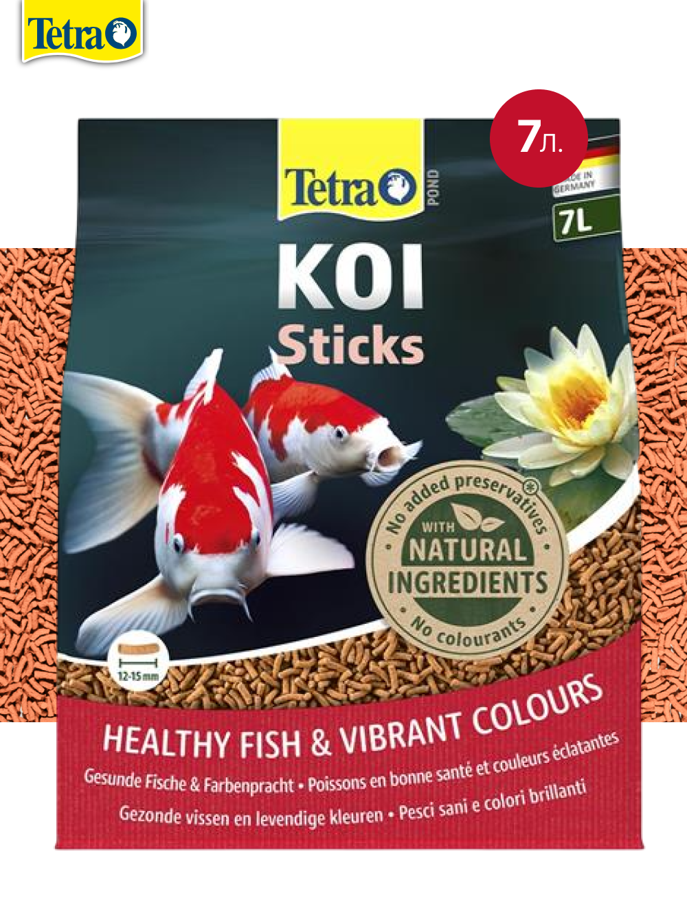Корм для рыб Tetra "Pond Koi Sticks", для роста и развития, для карповых, 1100г