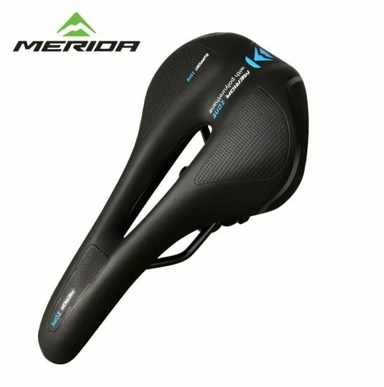 Седло для горного велосипеда Merida, гоночное, Темно-синий, 15x27.5cm