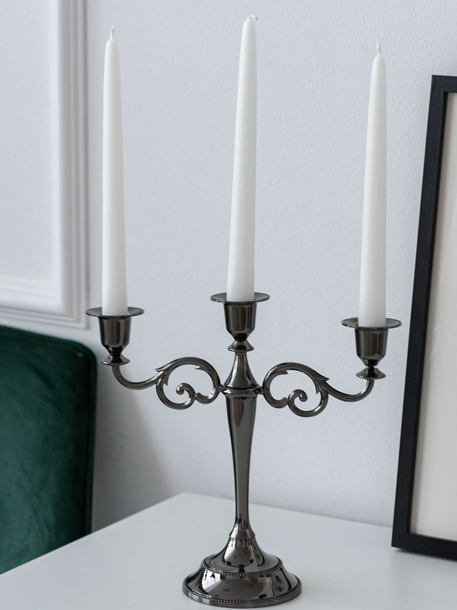 Подсвечник Канделябр для свечей на 3 свечи